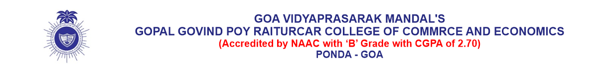 History and Facts – GVM'S Gopal Govind Poy Raiturcar College of ...